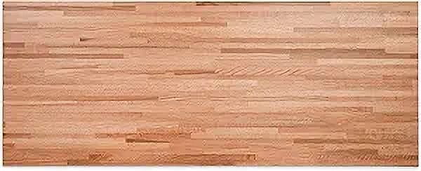 CONSDAN Butcher Block Counter Top, 72 x 36, USA Grown Oak Solid Wood ...