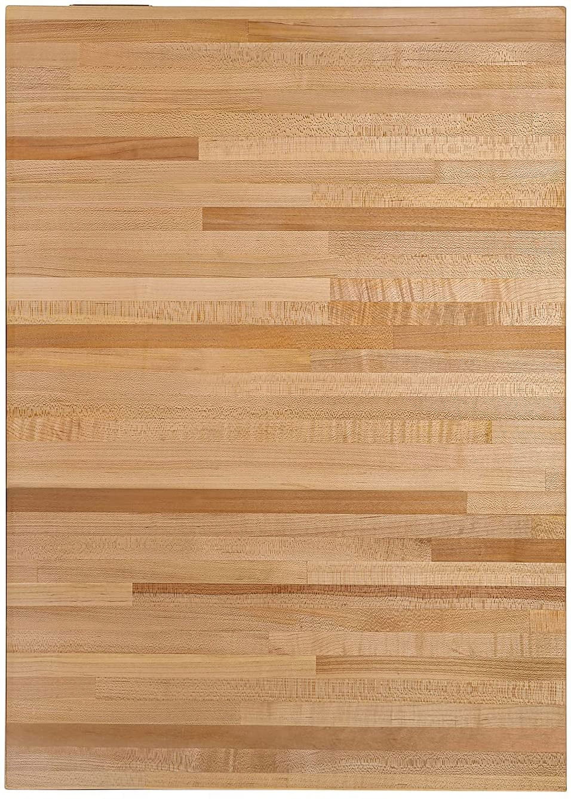 CONSDAN Butcher Block Counter Top, USA Grown Solid Oak Wood Countertop ...