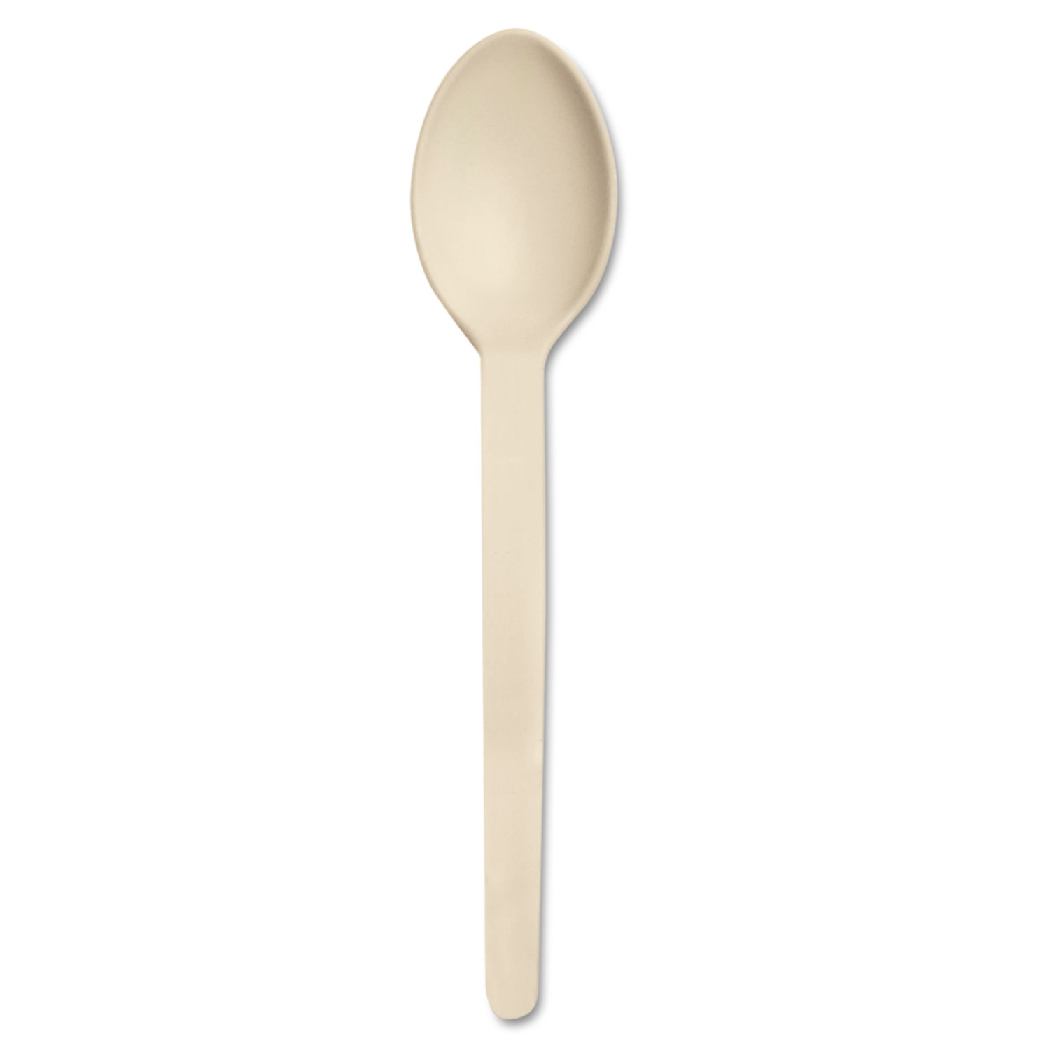 CONSERVE Corn Starch Cutlery, Spoon, White, 100/Pack - Walmart.com