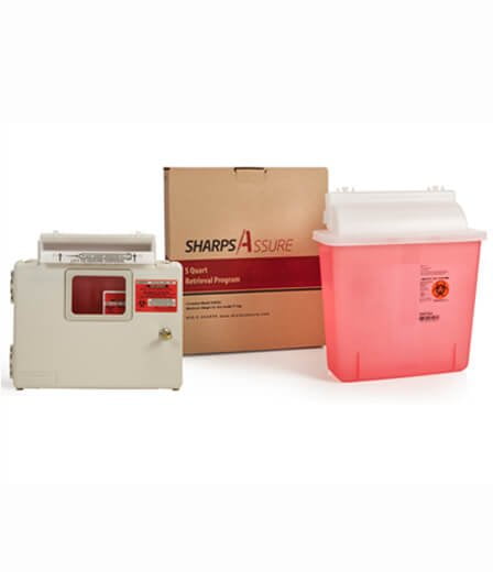 CONTAINER, SHARPS MAILBACK 5QT - Walmart.com