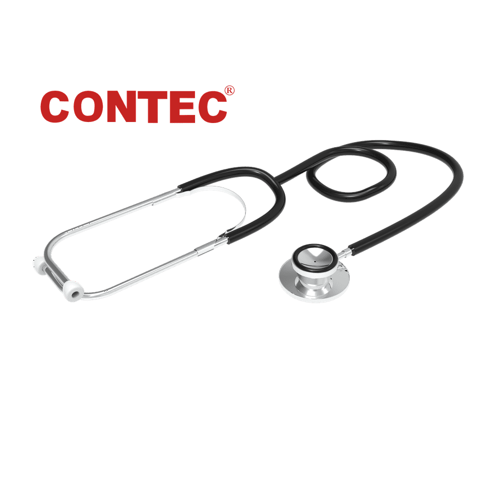 CONTEC SC21 Pro Double Head Stethoscope Aluminum Alloy Machine Medical ...