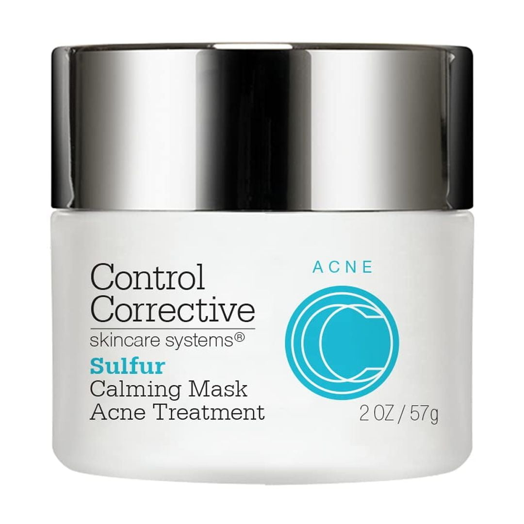 CONTROL CORRECTIVE Sulfur Calming Mask, HYZ01 2 Oz - Soothes And Calms Inflamed Acne And Reduces ...