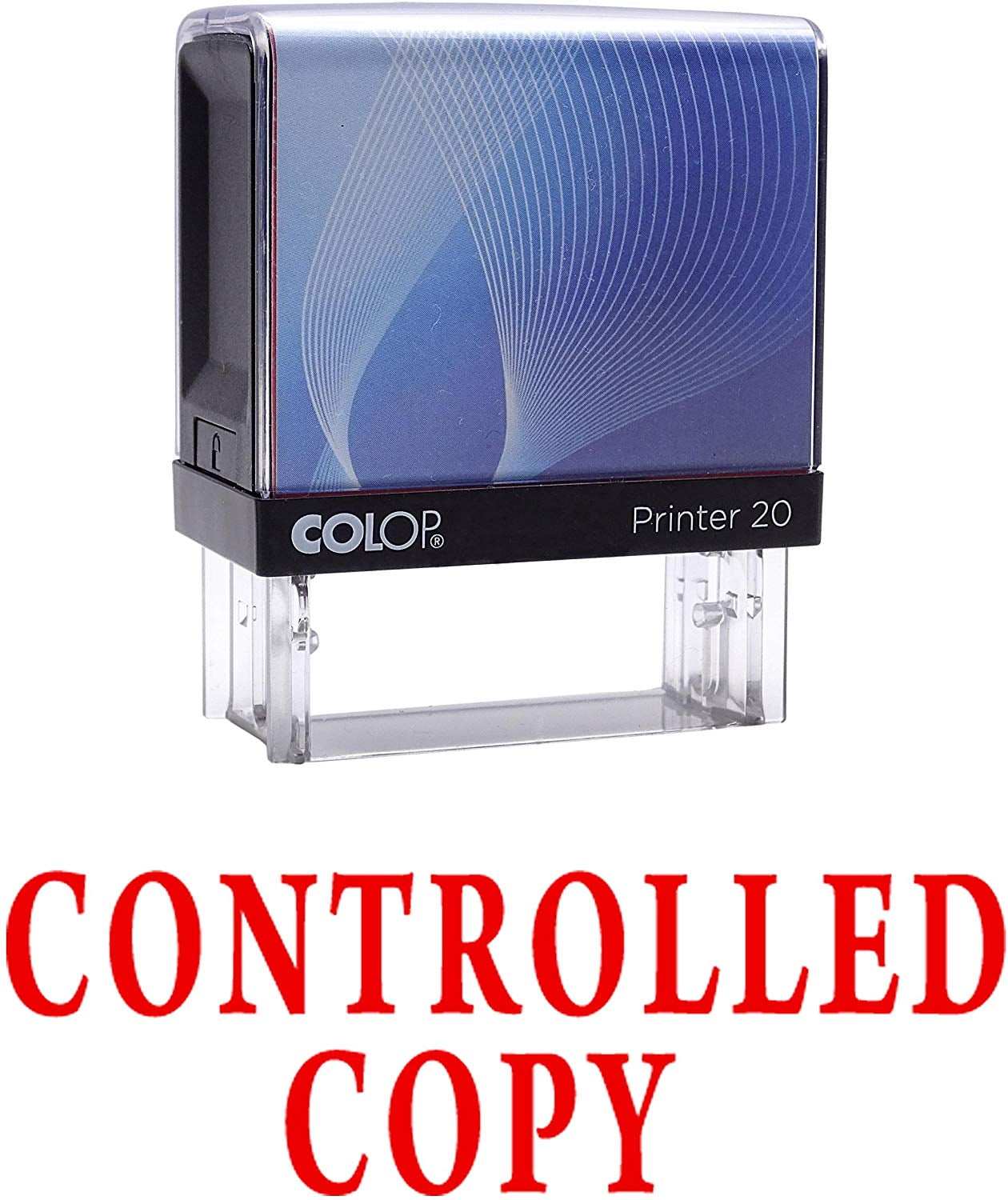 CONTROLLED COPY Self Inking Rubber Stamp Custom Colop Office Stationary ...