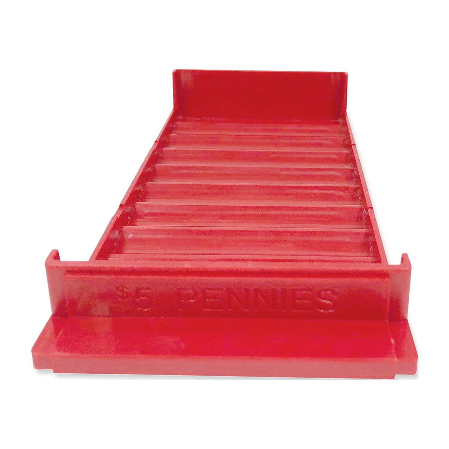 CONTROLTEK Stackable Plastic Coin Tray Pennies 10 Compartments ...