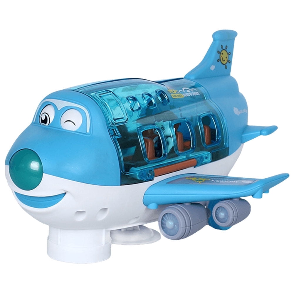 Airplane Toys for Kids, Toy Airplane for Toddlers 1-3,with Lights and ...