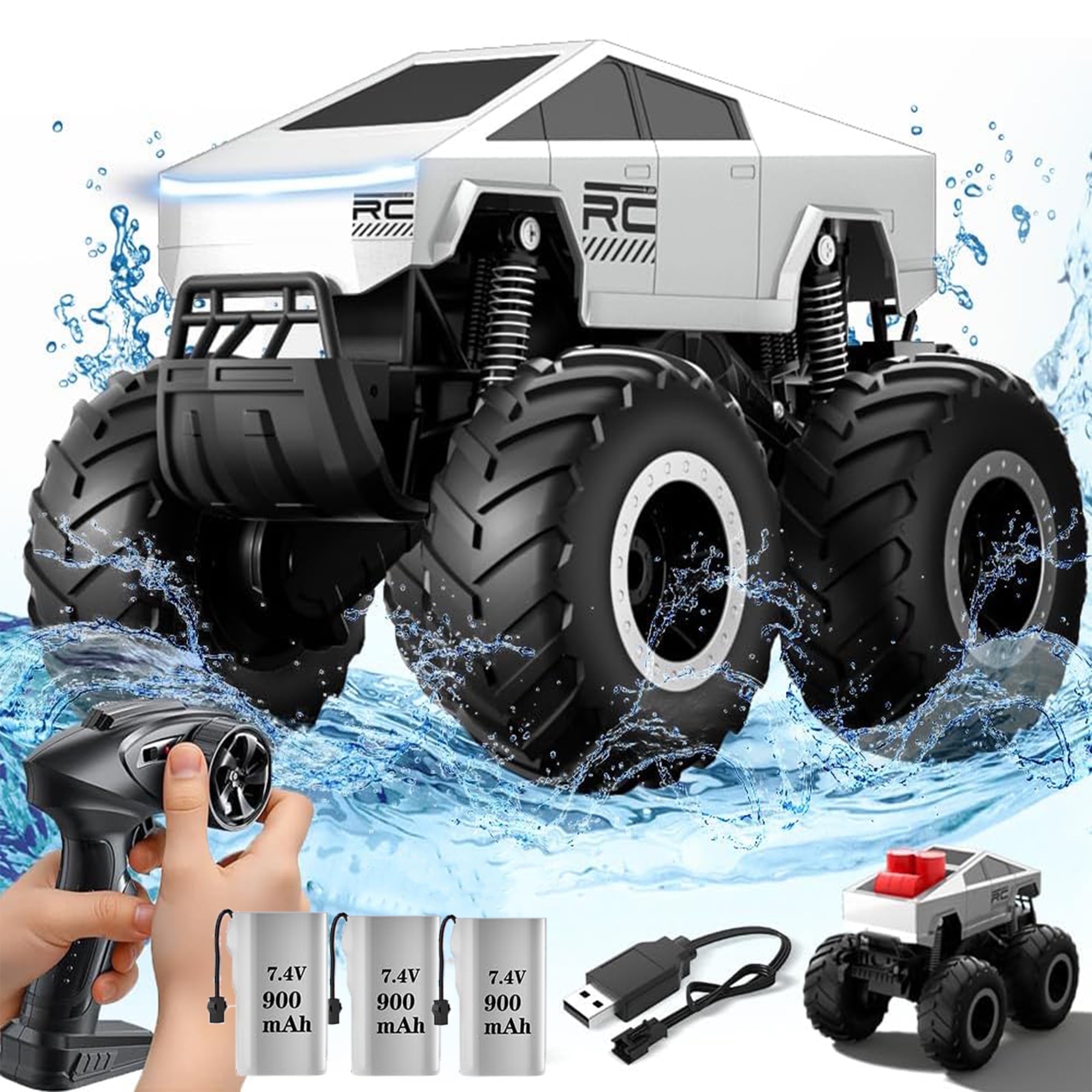 1:16 RC Monster Truck Remote Control Car 4WD RC Monster Truck with ...