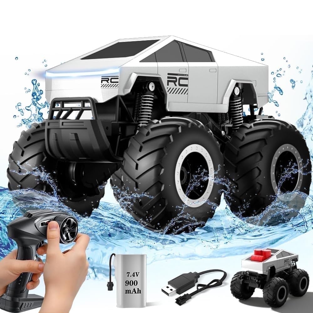 1:16 RC Monster Truck Toys Remote Control Car 4WD off-Road Waterproof ...
