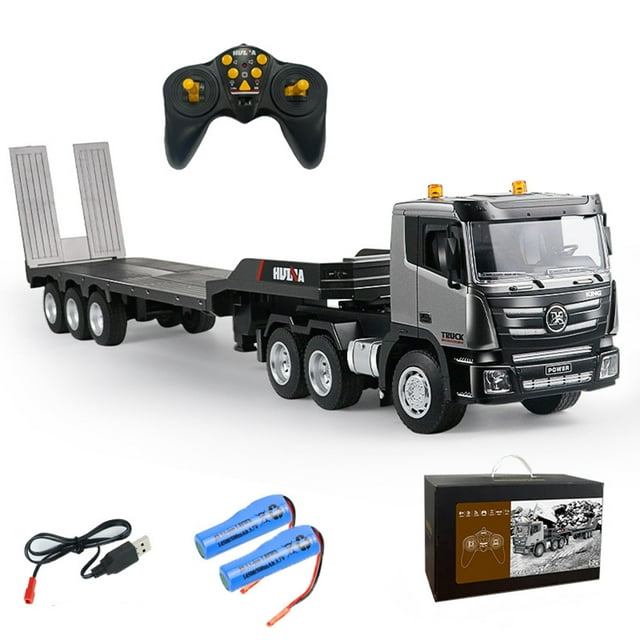 CONUSEA Remote Control Semi Truck Toys,9 Channel RC Semi Truck with ...