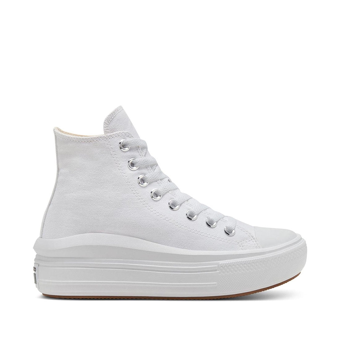 Converse Chuck Taylor All Star Move-Hi 568498C Women's White Sneakers ...