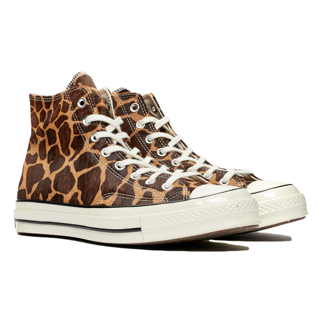CONVERSE Unisex 'Pony Hair' Chuck 70 Hi Sneakers, Brown, M 10 / W 12 ...