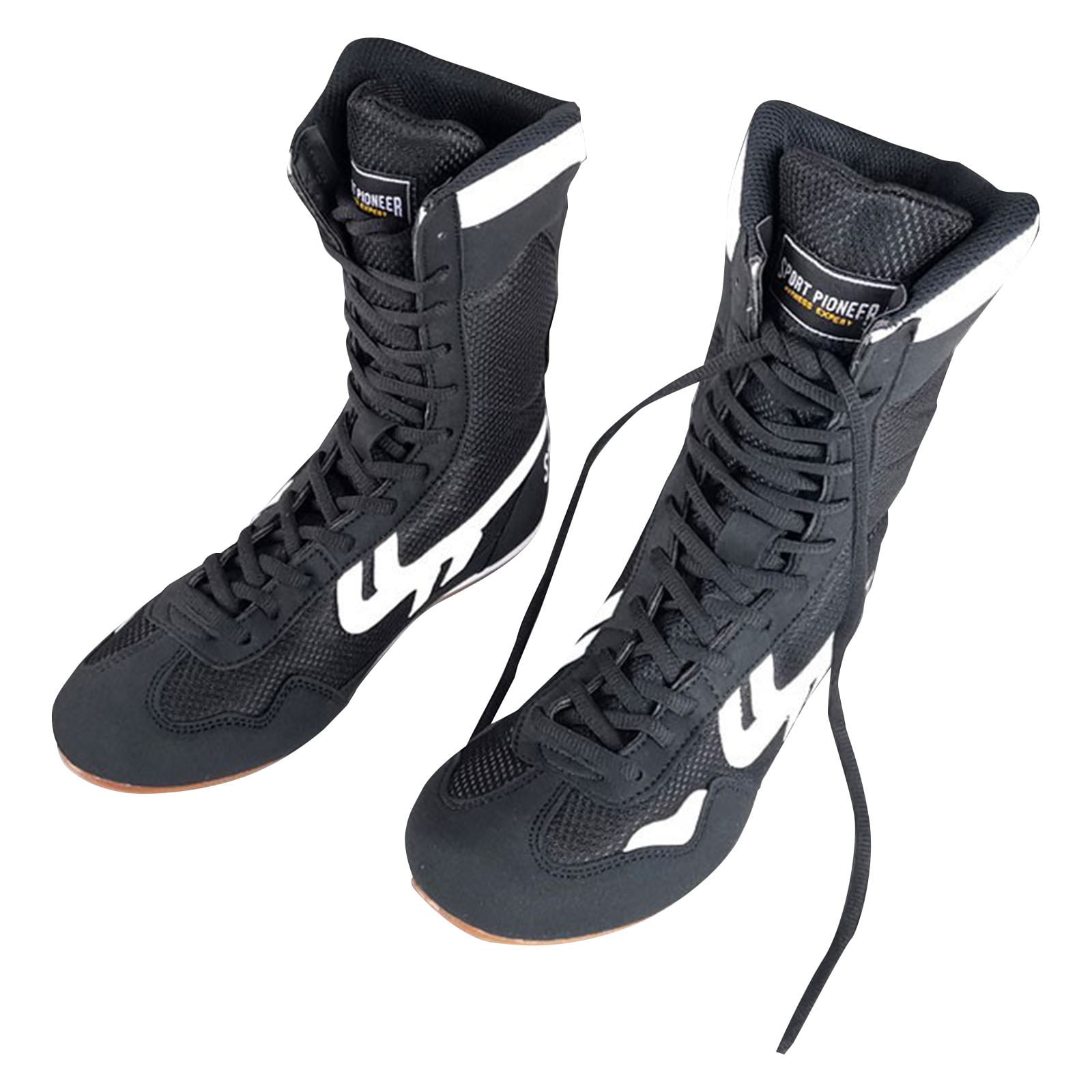 CONYUMN Boxing Shoes for Men and Women, High Top Ankle Shoes for ...