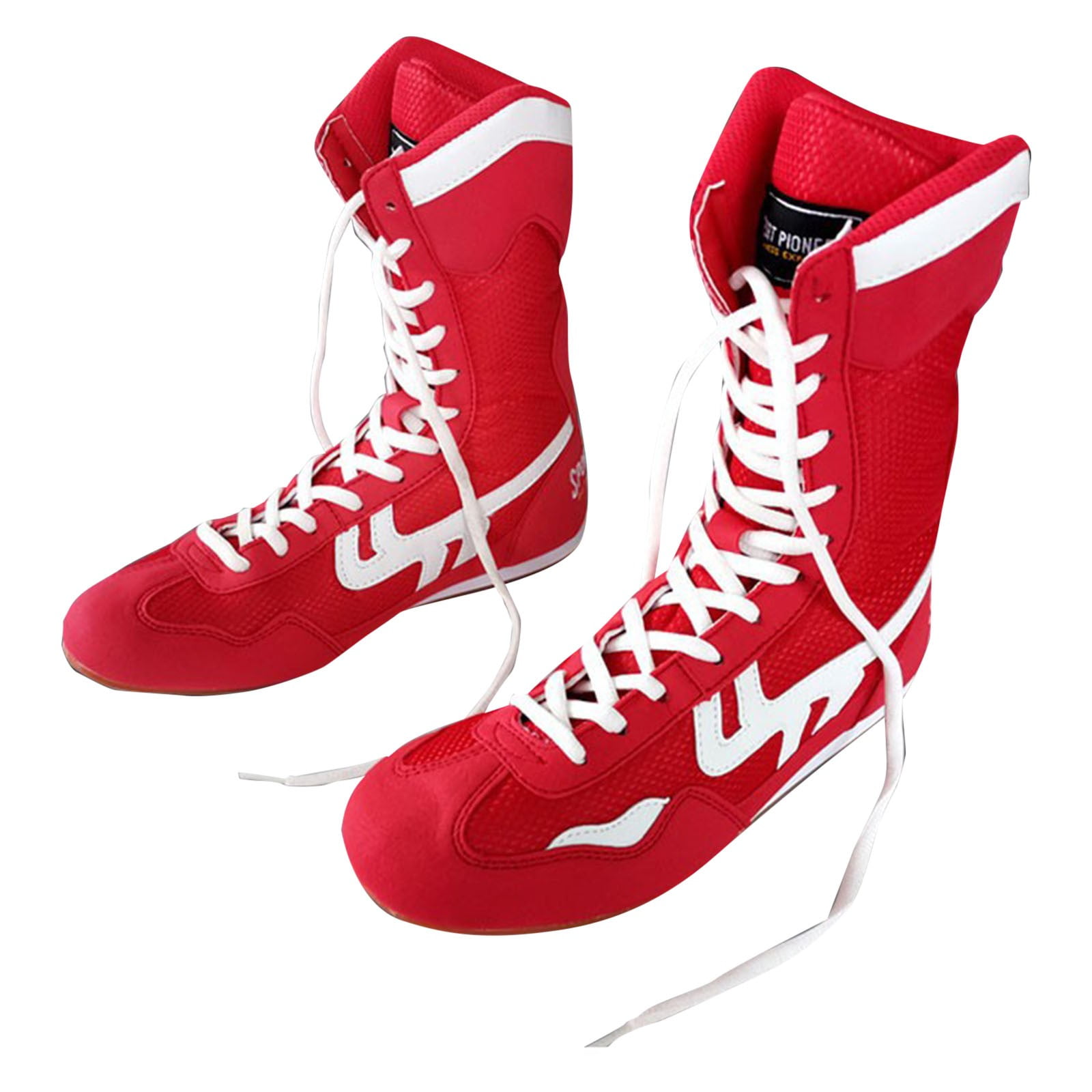 CONYUMN Boxing Shoes for Men and Women, High Top Ankle Shoes for ...