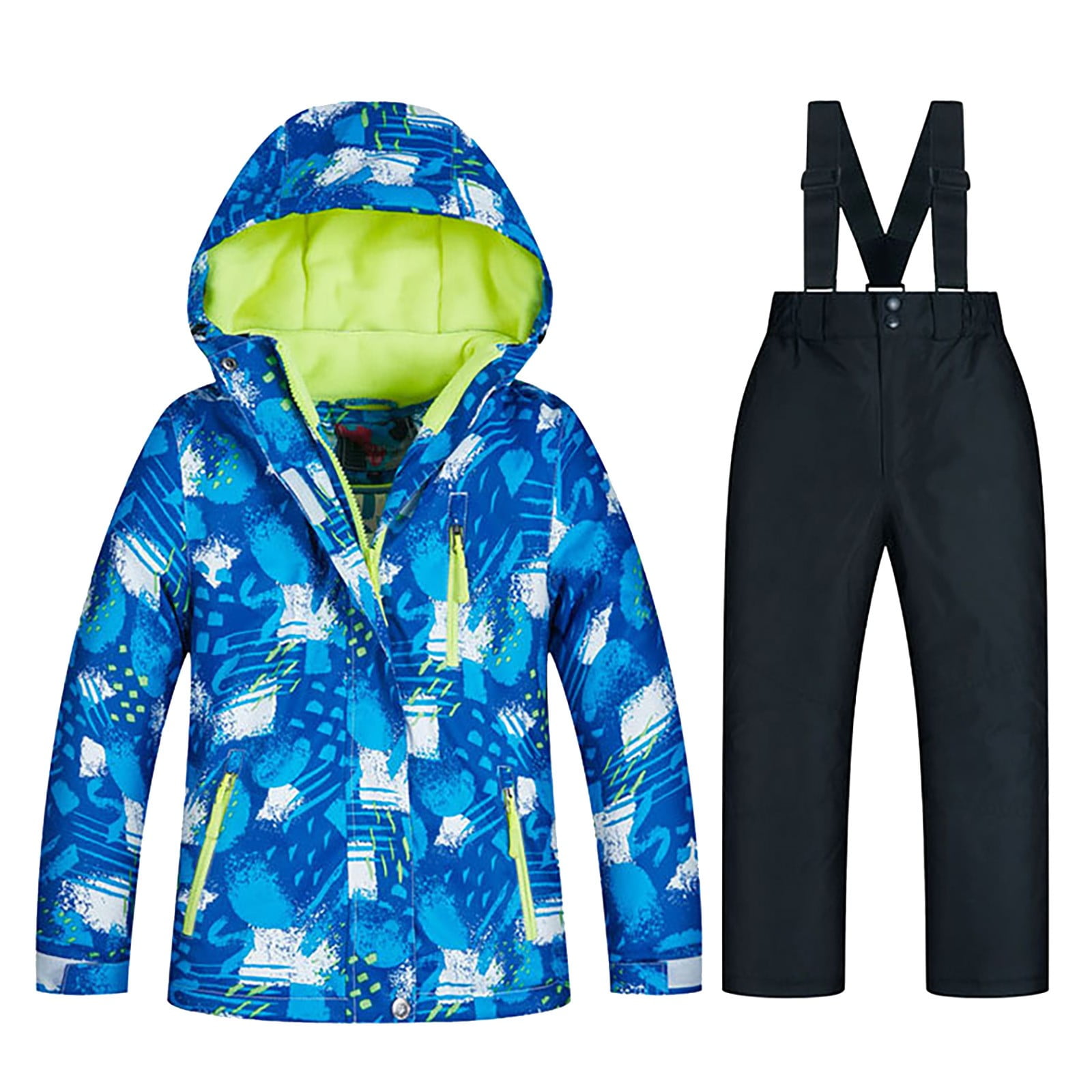 CONYUMN Girls Clothes Size 8 Boys Girls Ski Jacket Snow Jacket Pants ...