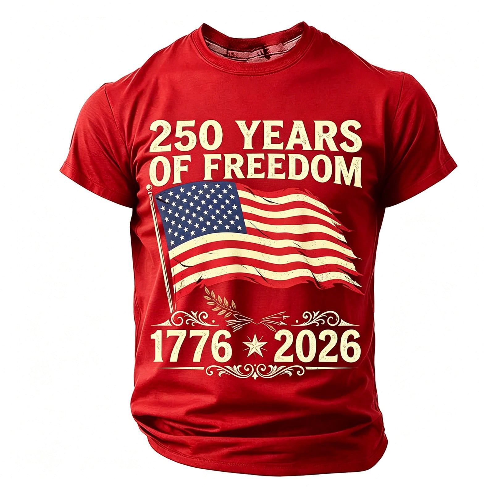 CONZONE 250 Anniversary Usa T-Shirts For Child Kids Boys Letter Print ...