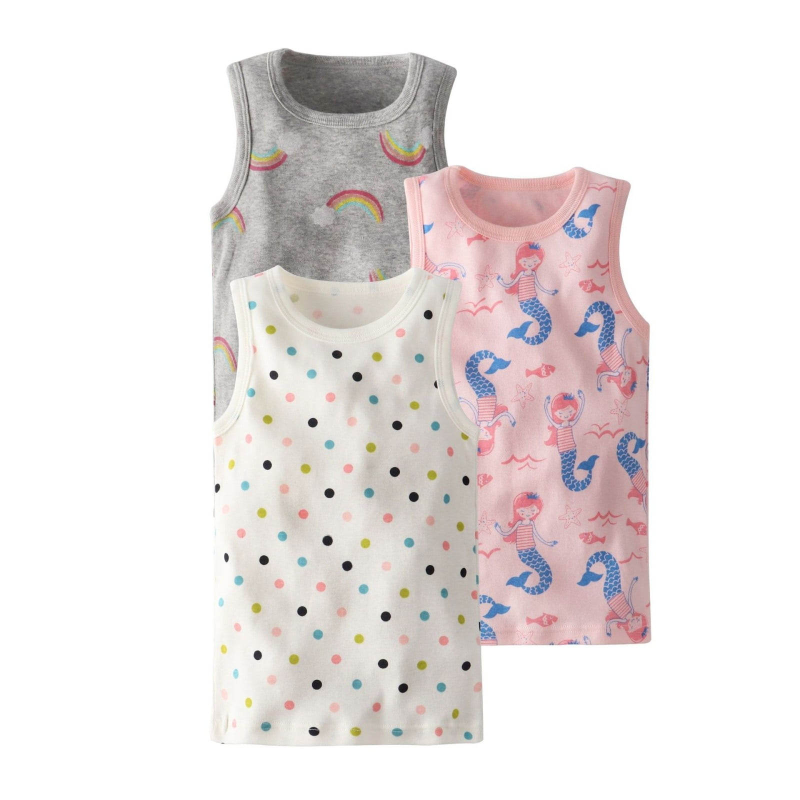 CONZONE 3 Pack Toddler Infant Boys Base Vest Cartoon Graphic Sleeveless ...