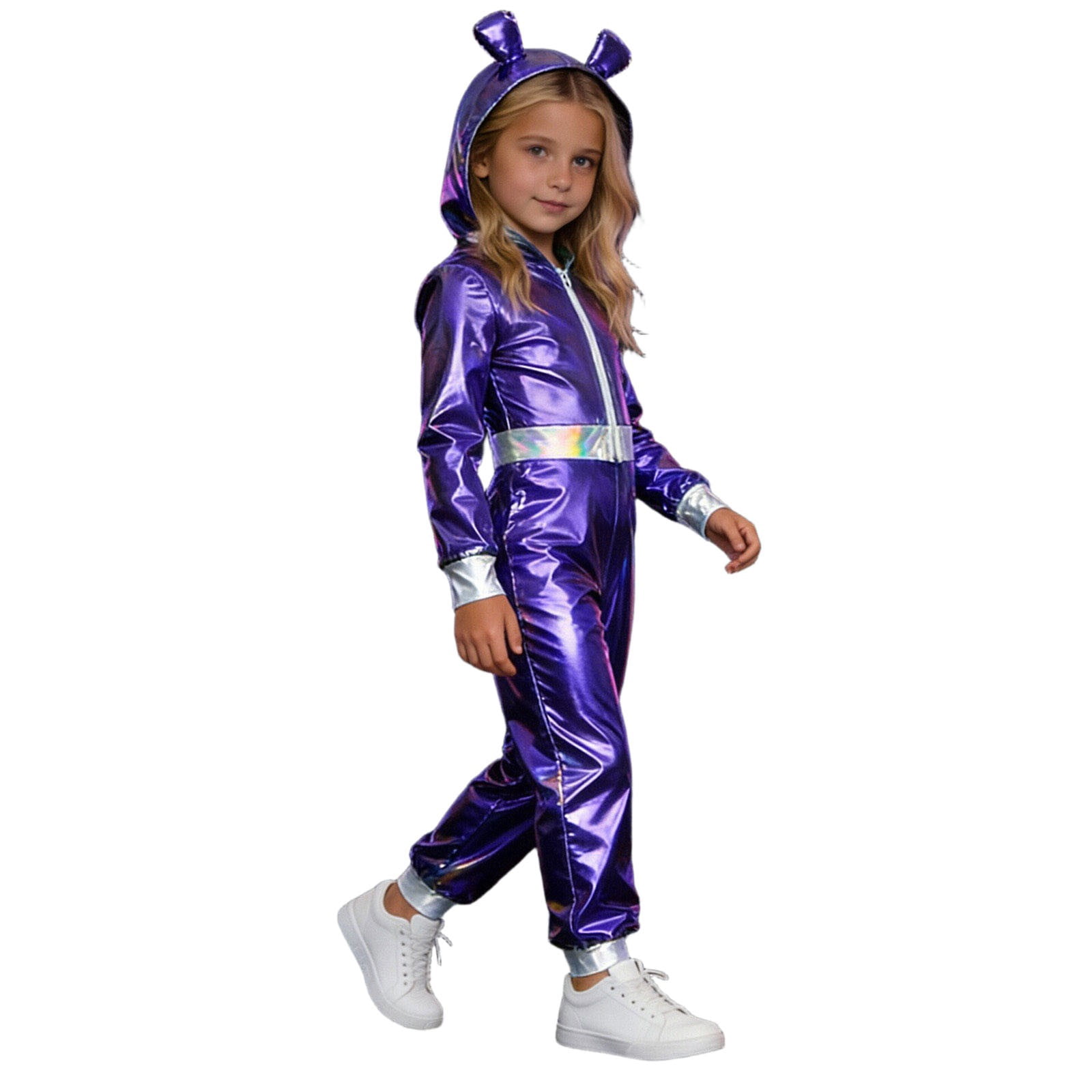 CONZONE Carnival Toddler Girls Aliens Dress Up Fashion Bodysuit With ...