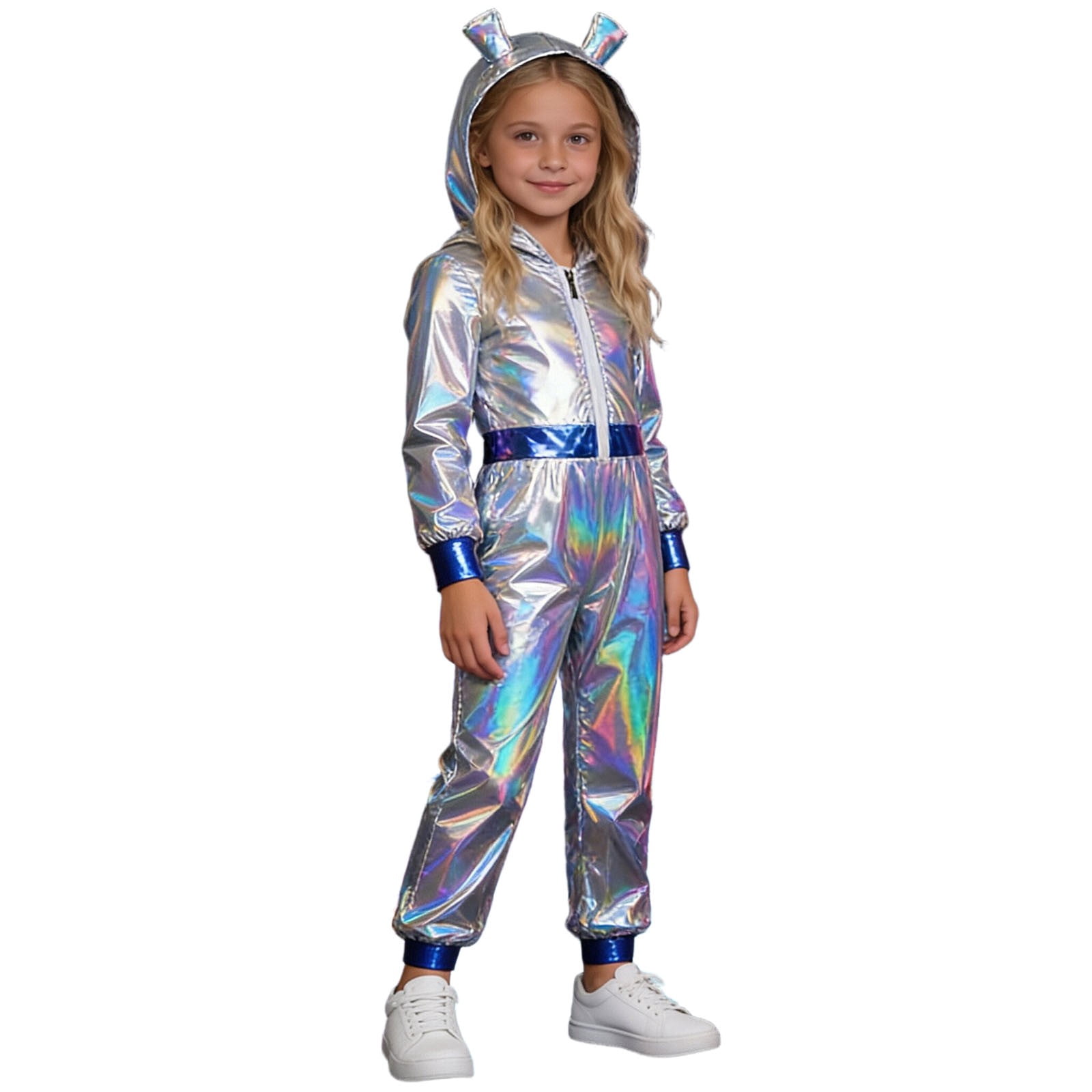 CONZONE Carnival Toddler Girls Aliens Dress Up Fashion Bodysuit With ...