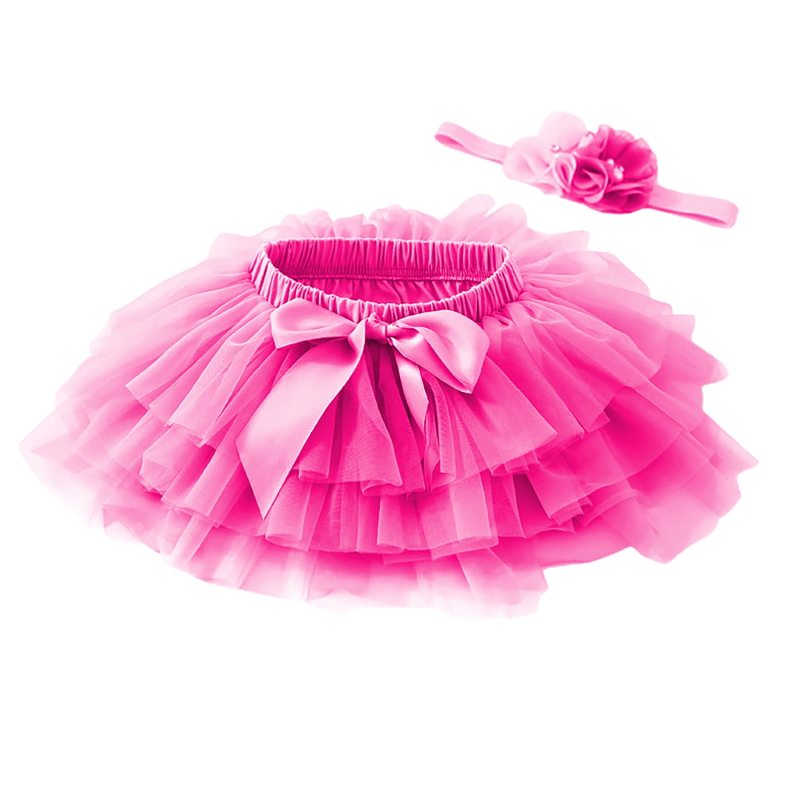 CONZONE Carnival Womens Tulle Mini Skirt Solid Color Elastic Waist Mesh ...