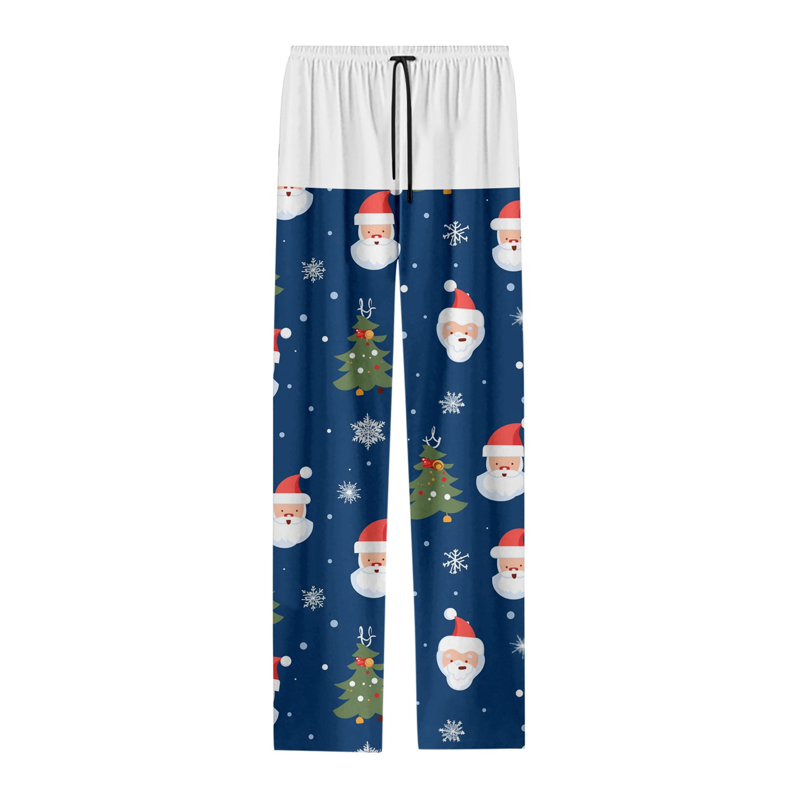 CONZONE Christmas Mens Pajamas Pant Wide Leg Pajama Pants for Men ...