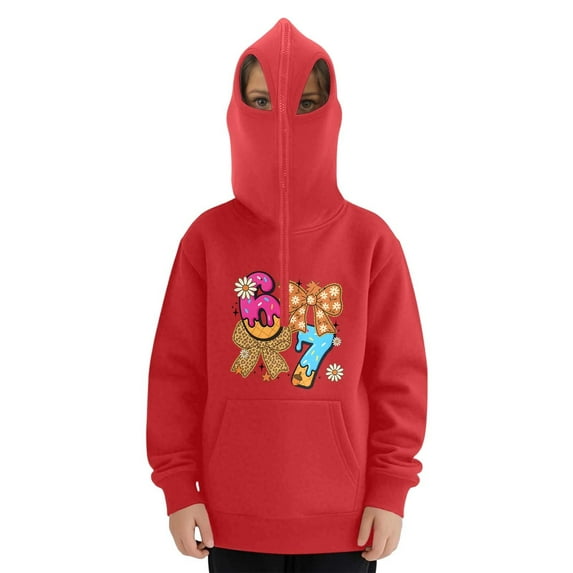 CONZONE Kids Boys Girls 67 Hoodies Number Six Seven Graphic Pullover ...