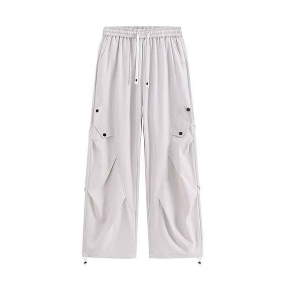 CONZONE Men'S Baggy Cargo Pants Casual Wide Leg Sweat Pants for Men ...