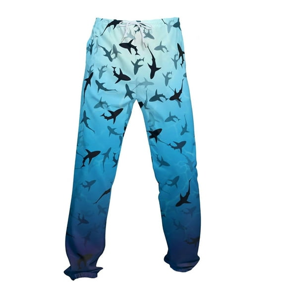 CONZONE Men'S Baggy Sports Pants Casual Straight Leg Gym Pants for Men ...