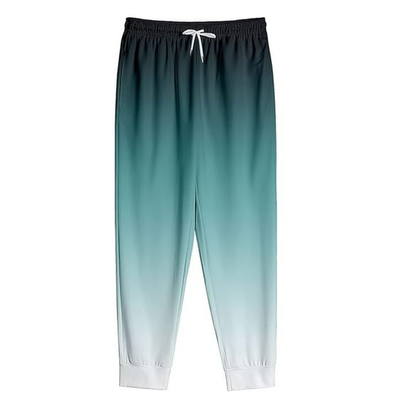 CONZONE Men'S Baggy Sports Pants Casual Straight Leg Gym Pants for Men ...