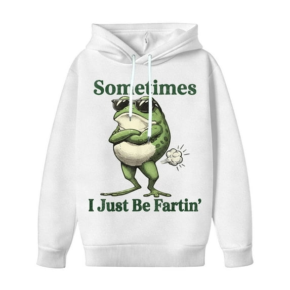 CONZONE Men's Hoodies Letter Graphic Hoodie For Men Long Sleeve ...