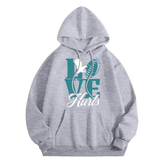 CONZONE Men's Hoodies Letter Graphic Y2K Hoodie For Men Long Sleeve ...