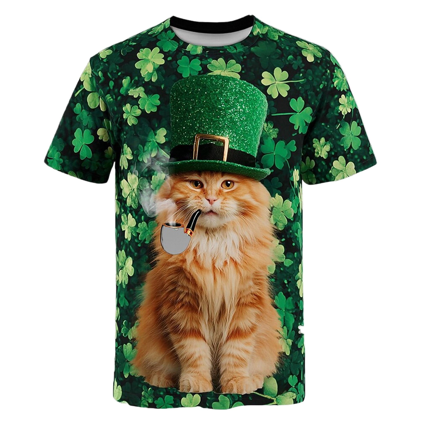 CONZONE Men's St. Patrick's Day T-Shirts Short Sleeve T Shirts for Men ...