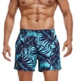 CONZONE Men's Swim Trunks Hawaiian Graphic Y2K Board Shorts for Men ...