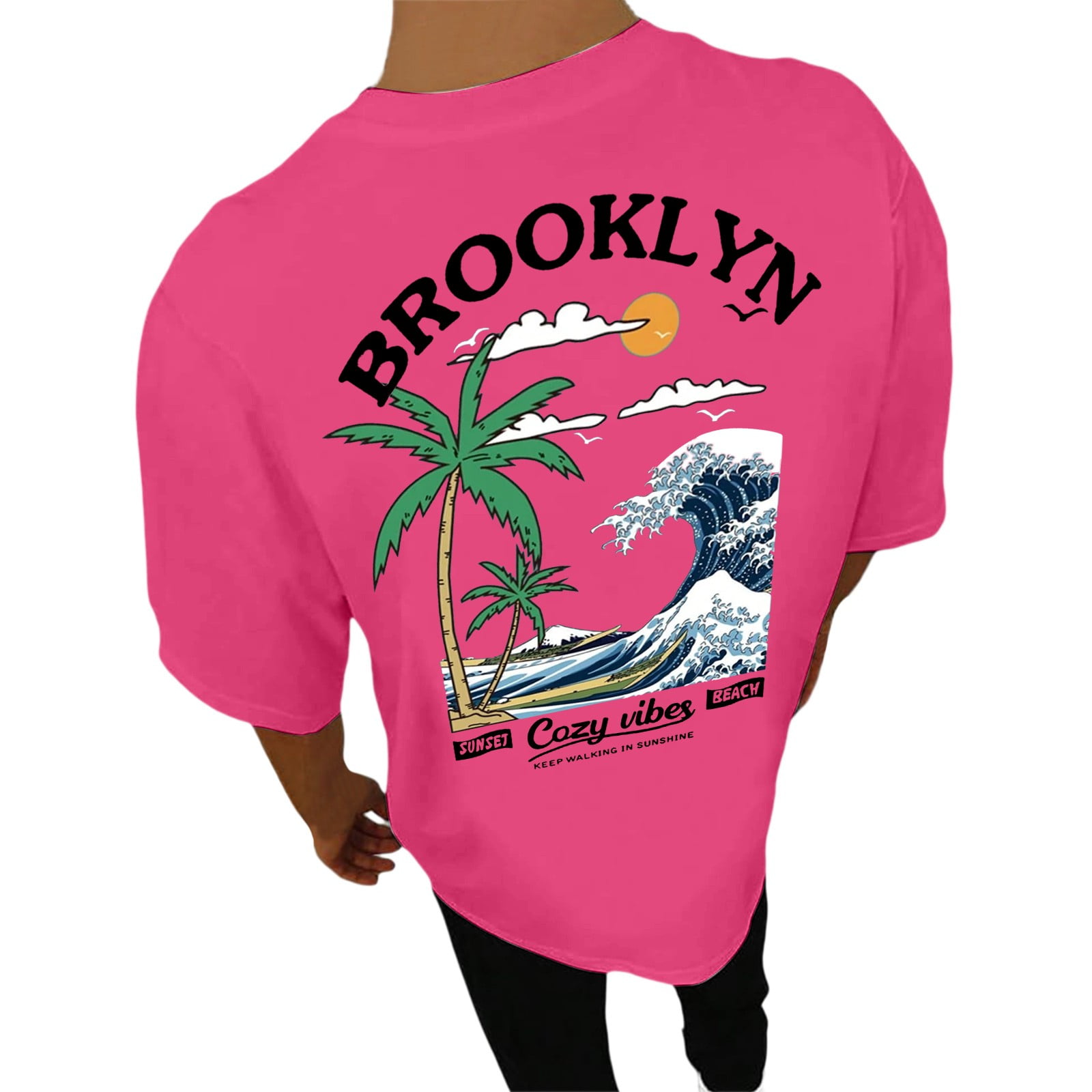 CONZONE Men's T-Shirts Short Sleeve T Shirts for Men Casual Crew Neck ...