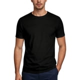 CONZONE Mens Base Tshirts Short Sleeve T Shirts for Men Crew Neck Solid ...