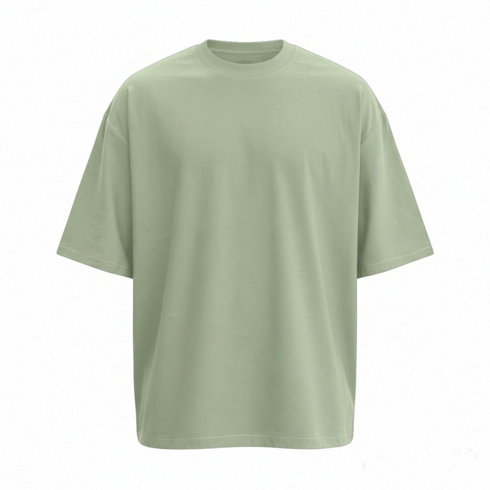 CONZONE Mens Base Tshirts Short Sleeve T Shirts for Men Crew Neck Solid ...