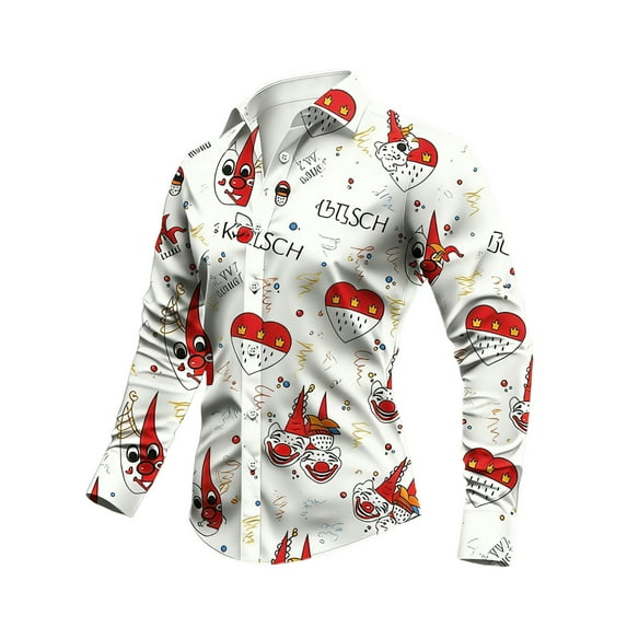 CONZONE Mens Buttons Down Shirts Long Sleeve Shirts For Men Trendy ...