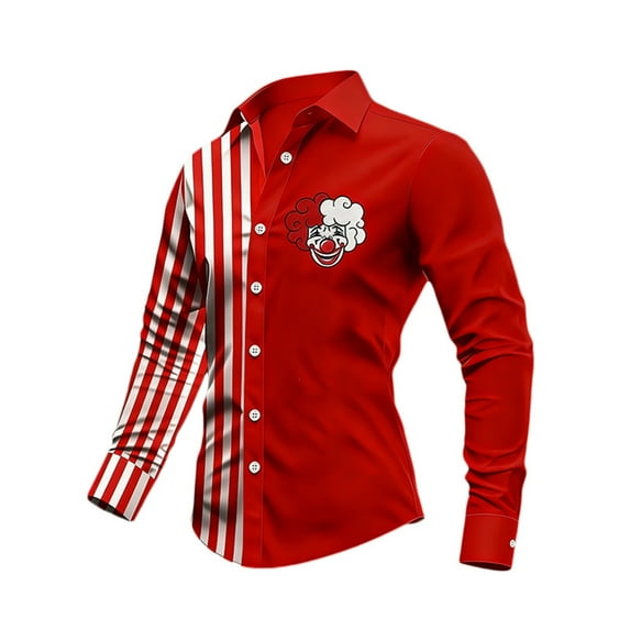 CONZONE Mens Buttons Down Shirts Long Sleeve Shirts For Men Trendy ...