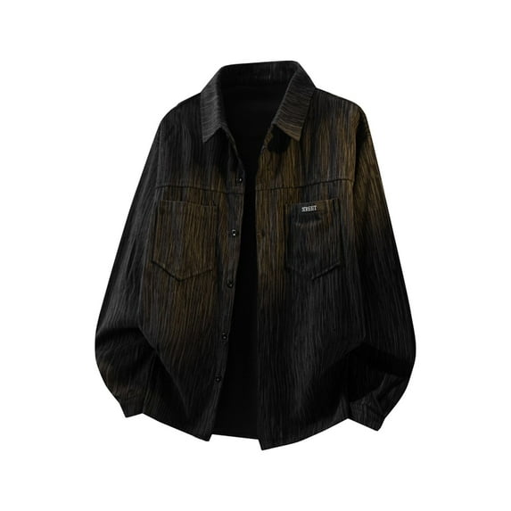 CONZONE Mens Buttons Down Shirts Long Sleeve Shirts For Men Trendy ...