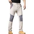 CONZONE Mens Cargo Pants Patchwork Color Straight Leg Cargo Pants for ...