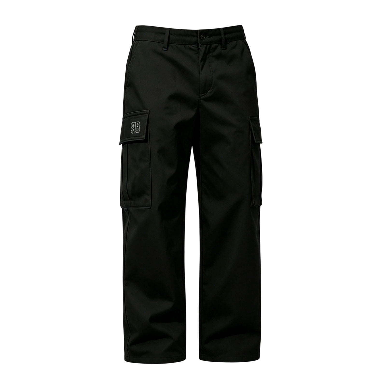 CONZONE Mens Cargo Pants Solid Wide Leg Cargo Pants for Men Lightweight ...