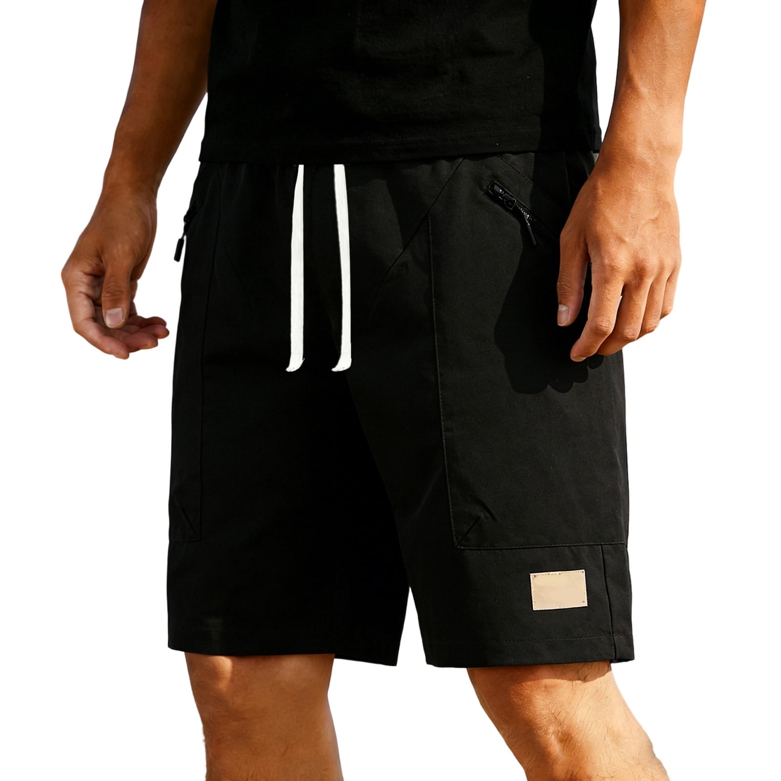 CONZONE Mens Cargo Shorts Camouflage Straight Leg Cargo Pants for Men ...