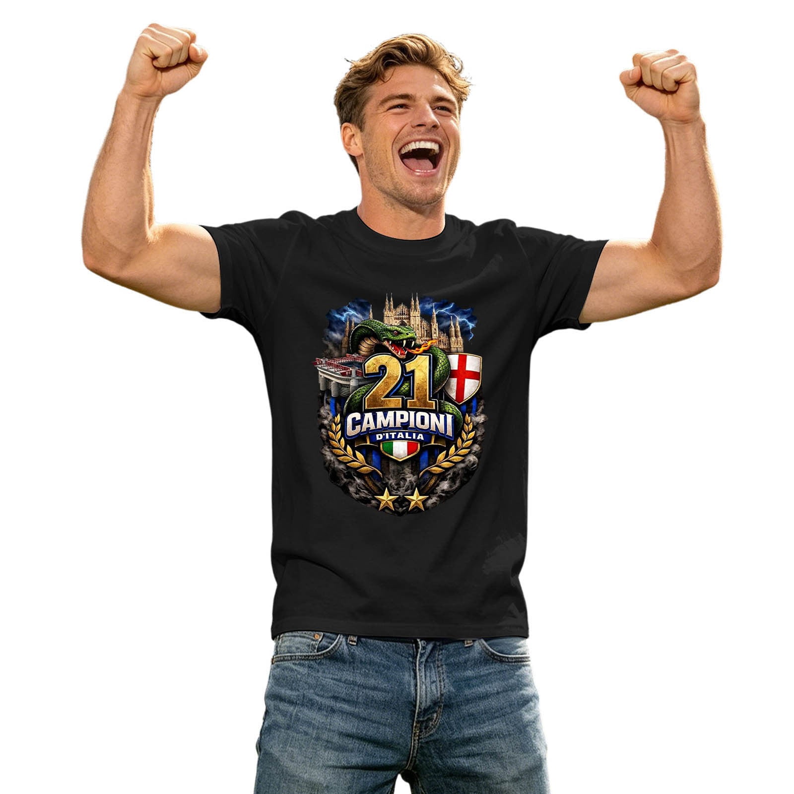 CONZONE Mens Italy Soccer T-Shirts Short Sleeve International Football ...
