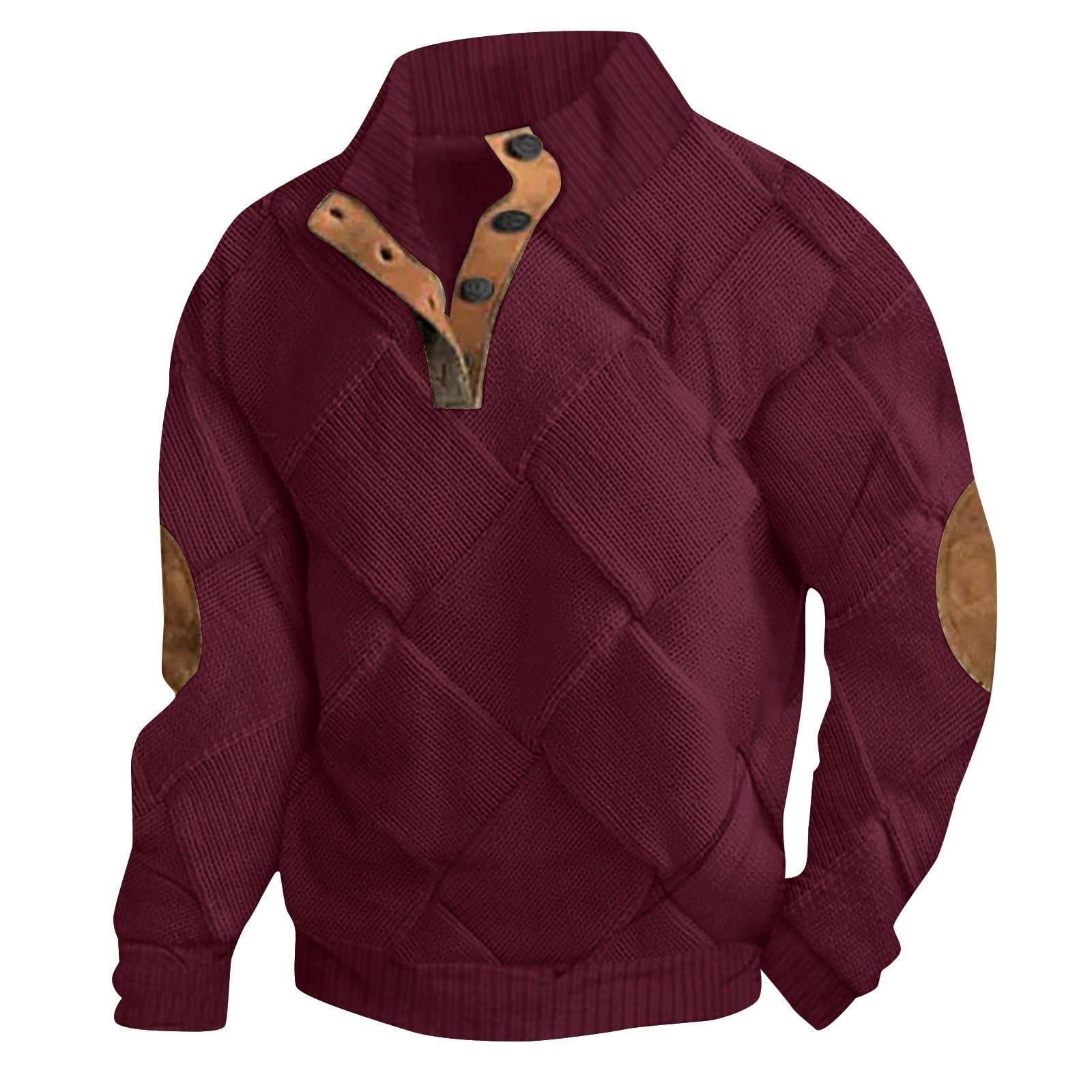 CONZONE Mens Pullover Sweatshirts Long Sleeve Sweatshirt for Men Trendy ...