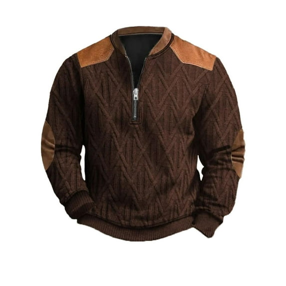 CONZONE Mens Pullover Sweatshirts Long Sleeve Sweatshirt for Men Trendy ...