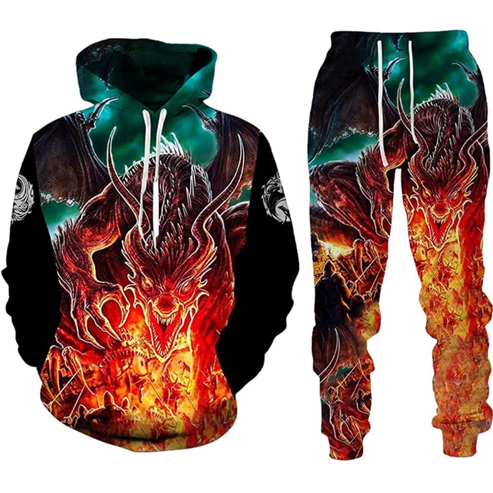 CONZONE Mens Sweatsuit 2 Piece Sets Casual Men's Jogging Tracksuit Set ...