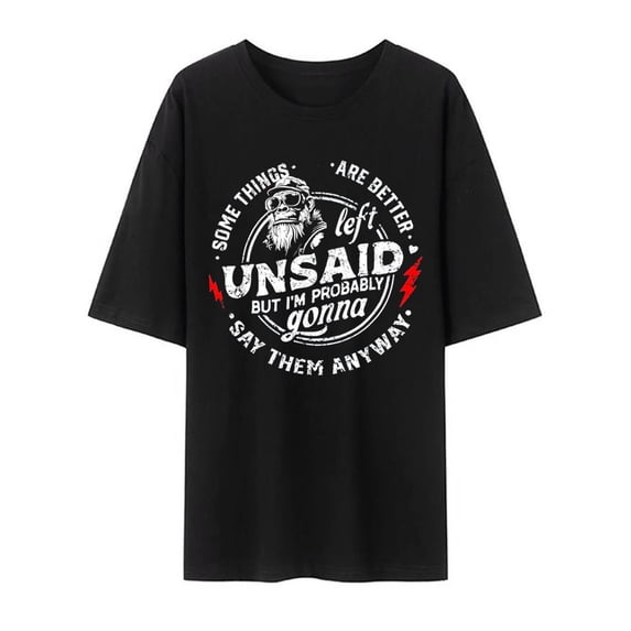 CONZONE Mens T-Shirts Short Sleeve T Shirts For Men Crew Neck Graphic ...
