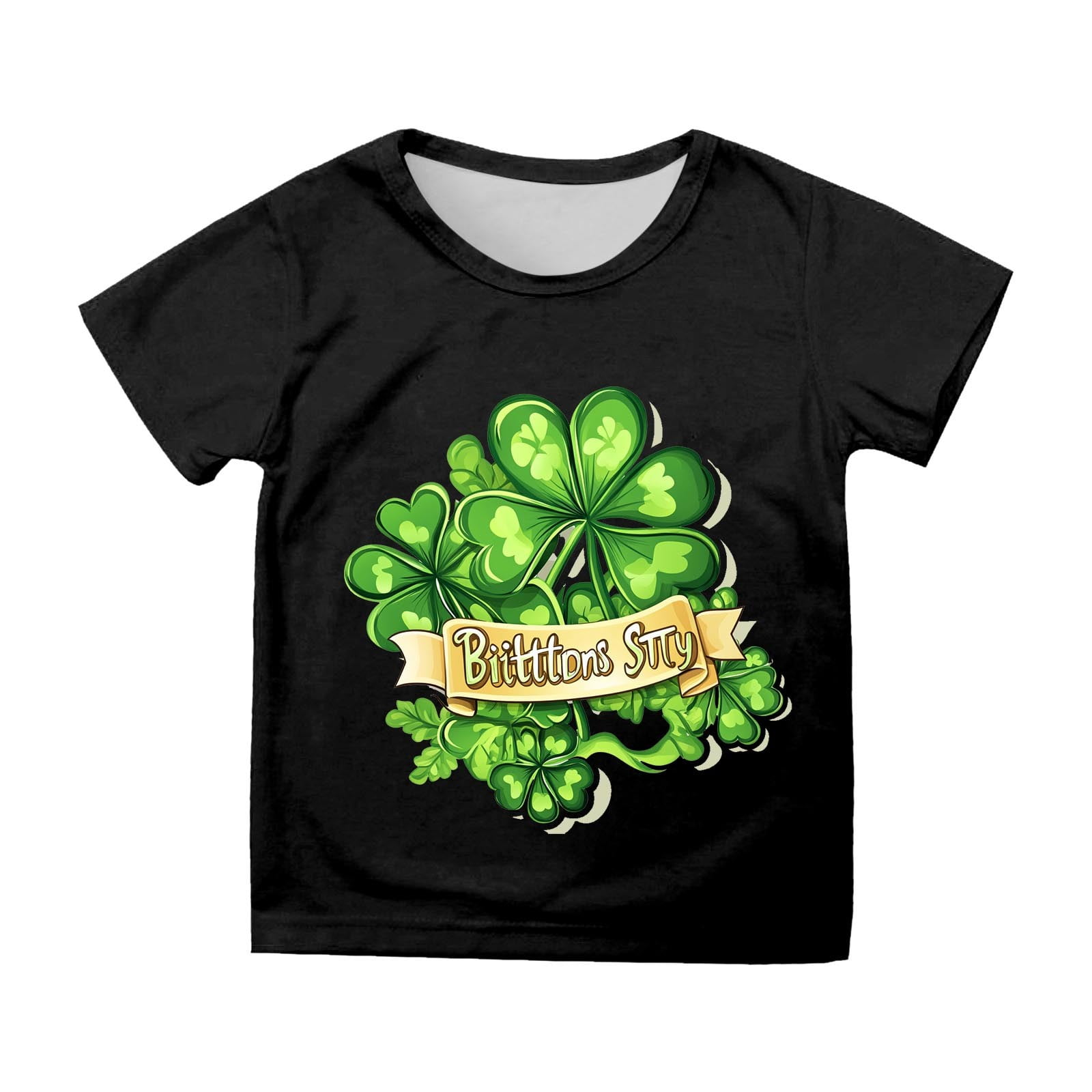CONZONE St. Patrick'S Day Toddler Baby Girls Short Sleeve T Shirts ...