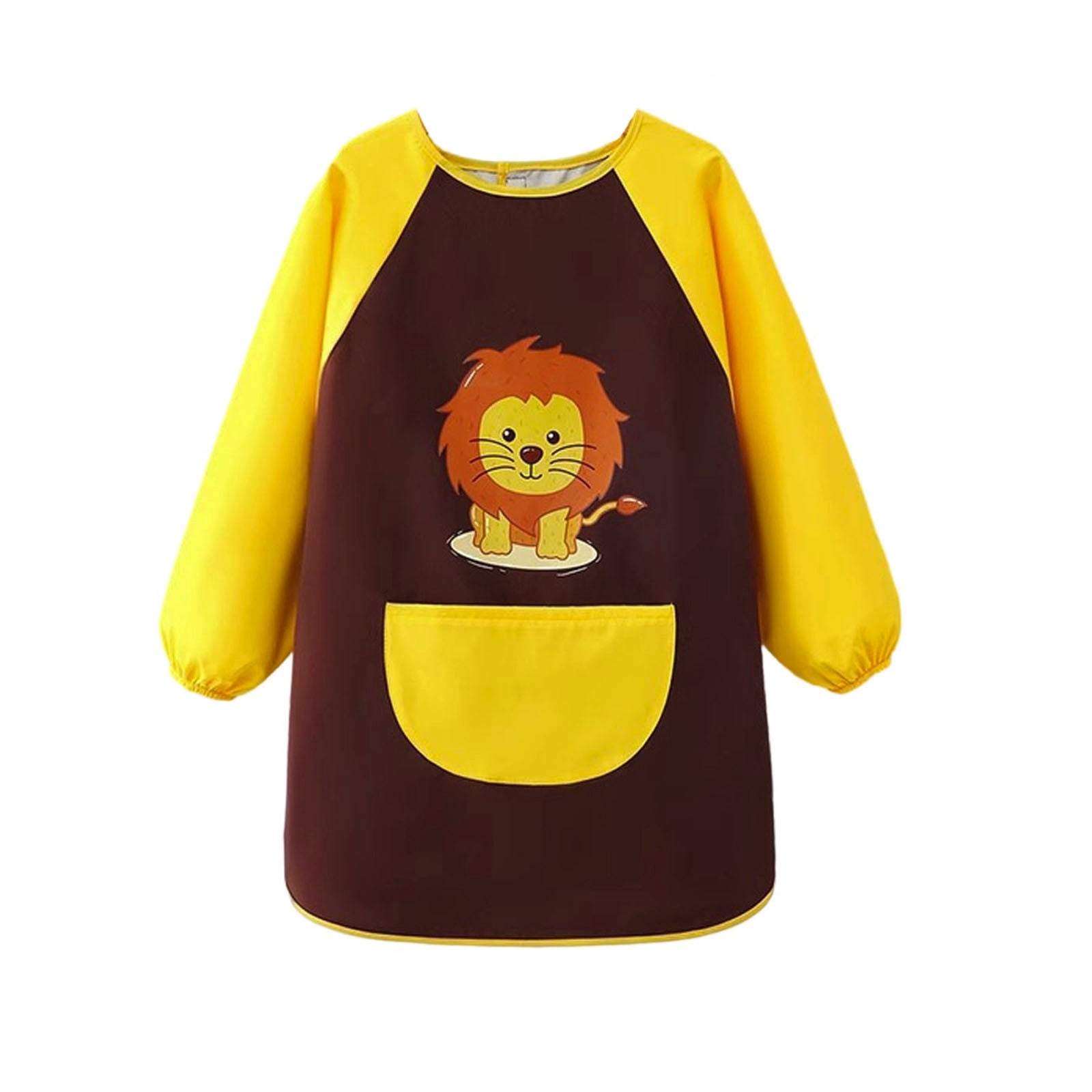 CONZONE Toddler Boys Art Apron Casual Graphic Short Sleeve Painting ...