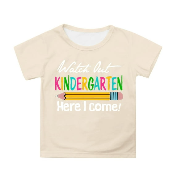 CONZONE Toddler Girls Long Sleeve Tshirts Casual Letter Graphic Tee ...