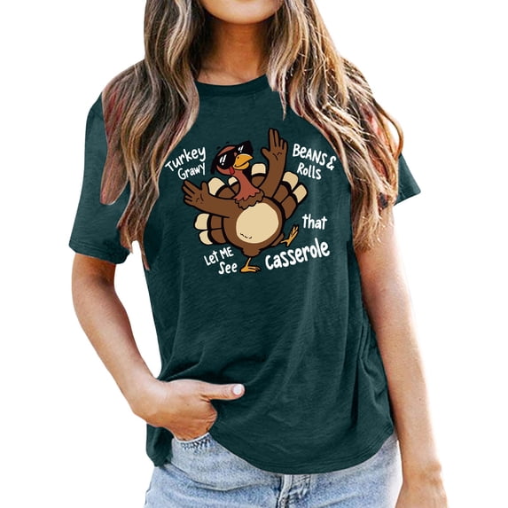 CONZONE Women's T-Shirts Short Sleeve T-Shirts for Women Cartoon ...