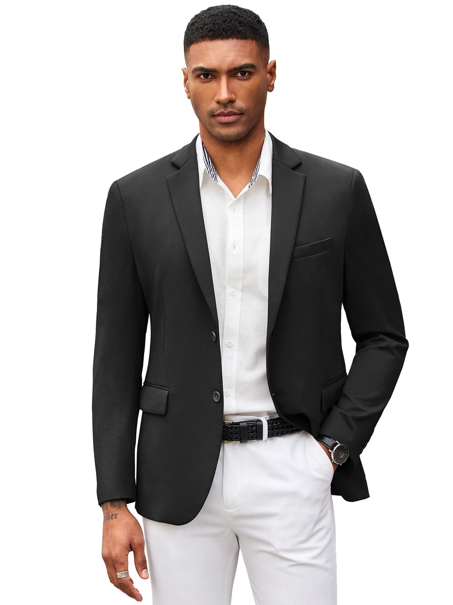 COOFANDY Men's Blazer Slim Fit Casual Sport Coats Slim Fit Suit Jacket ...